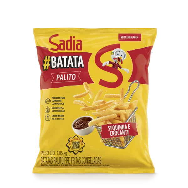 Batata Palito Pre-Frita Sadia 1Kg | Mercato Em Casa
