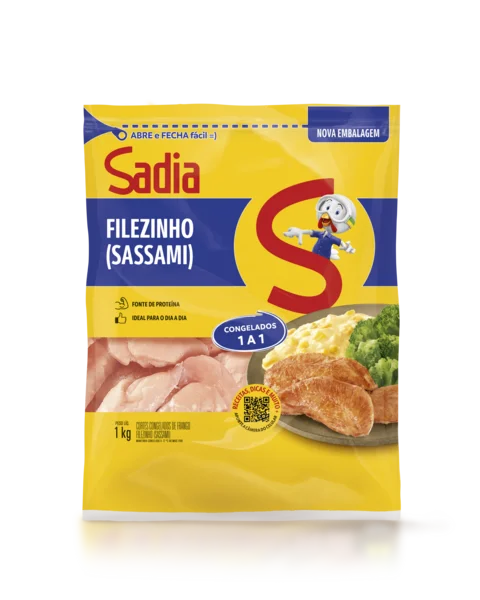 Filézinho Sassami de Frango Sadia 1Kg | Mercato Em Casa